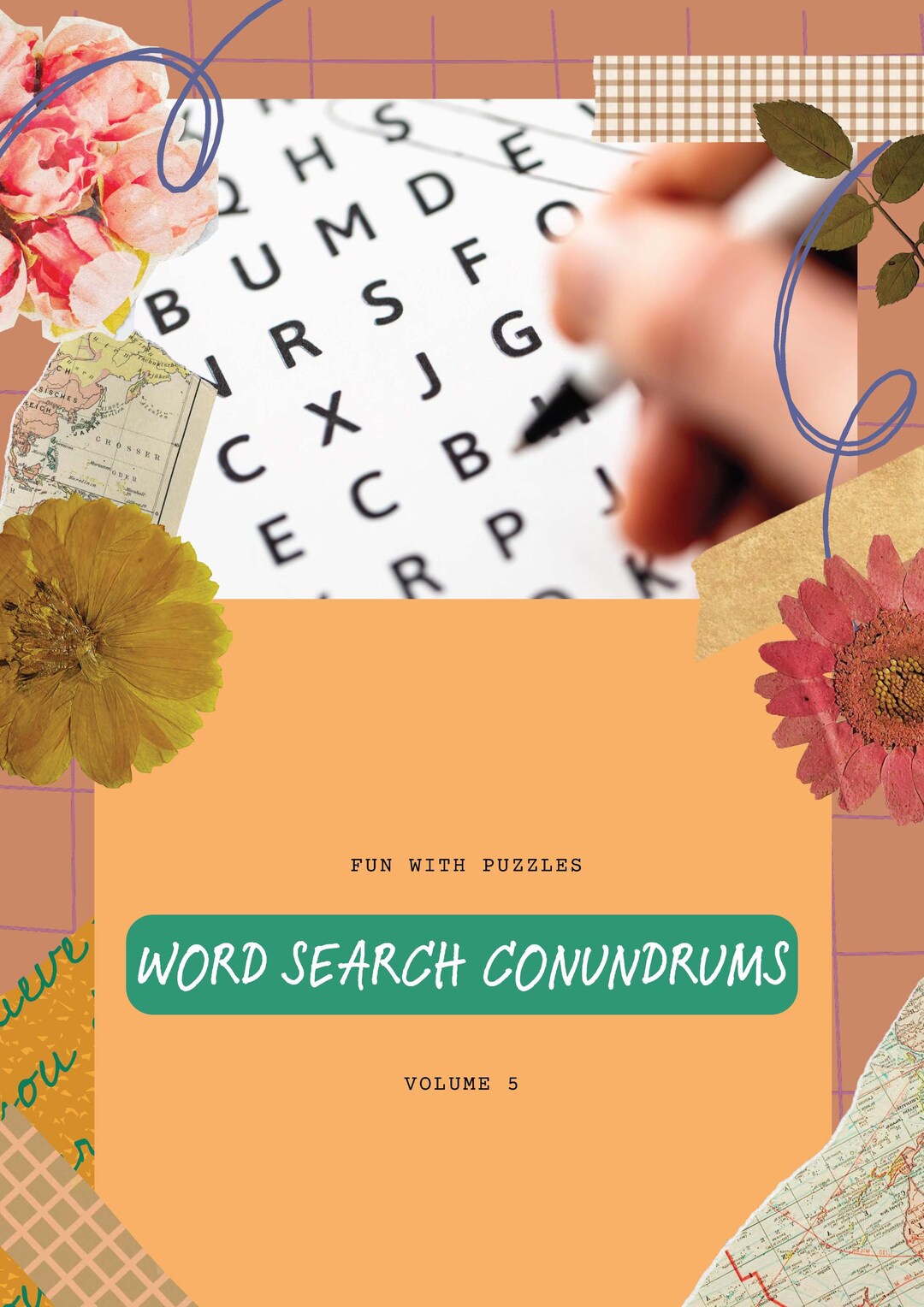 Word Search Conundrums - Volume 5 - Etsy