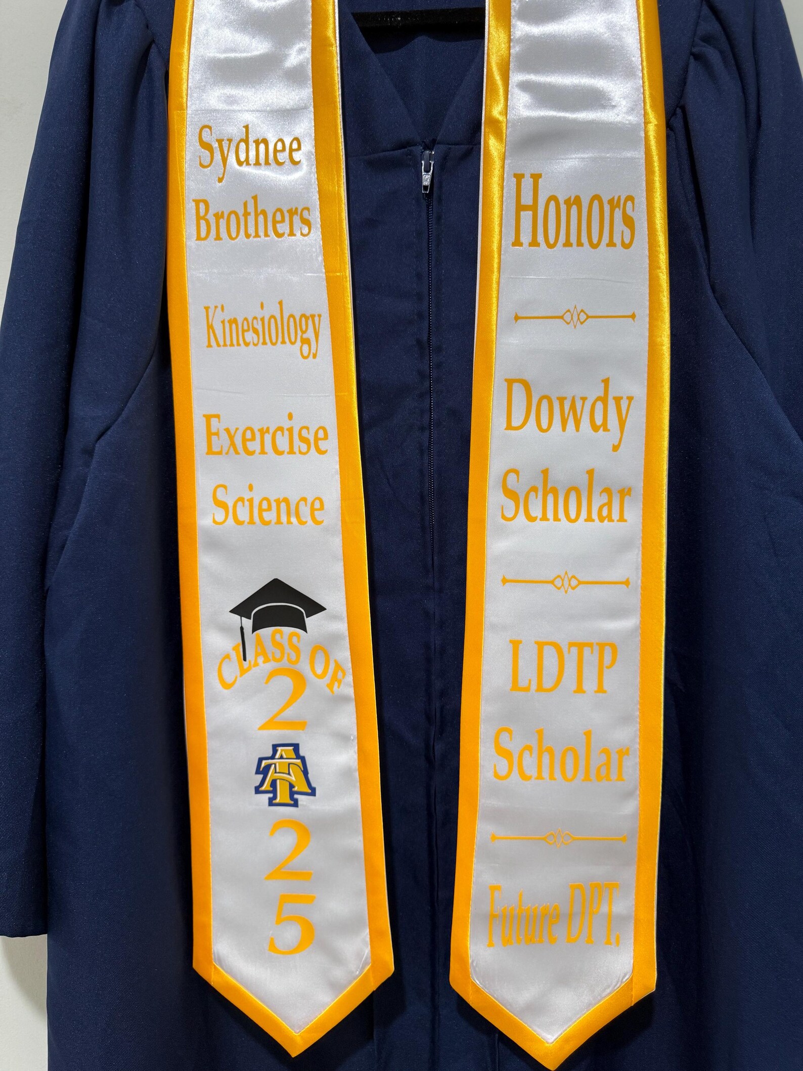 Custom Graduation Stole - Vinyl - Etsy