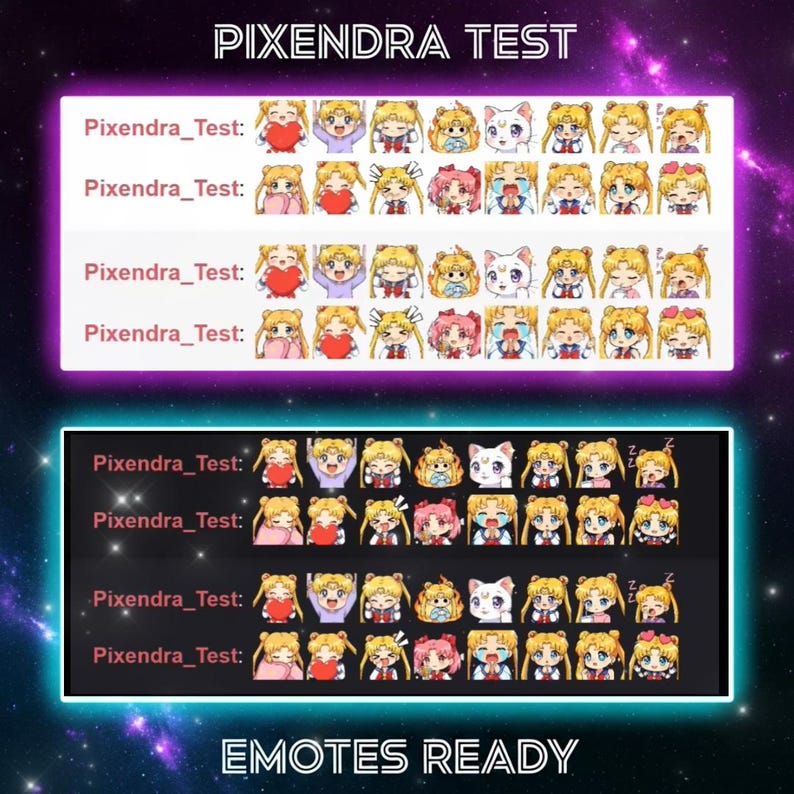 Sailor 15 Animated Emotes - Pack 1 | Emotes for Twitch, Discord, and ...