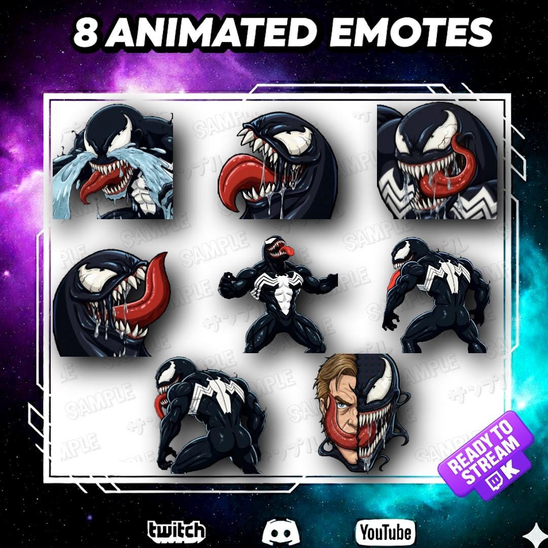 Come. 8 Rivals Animated Emotes | Simb.e for Twitch, Discord, Kick ...