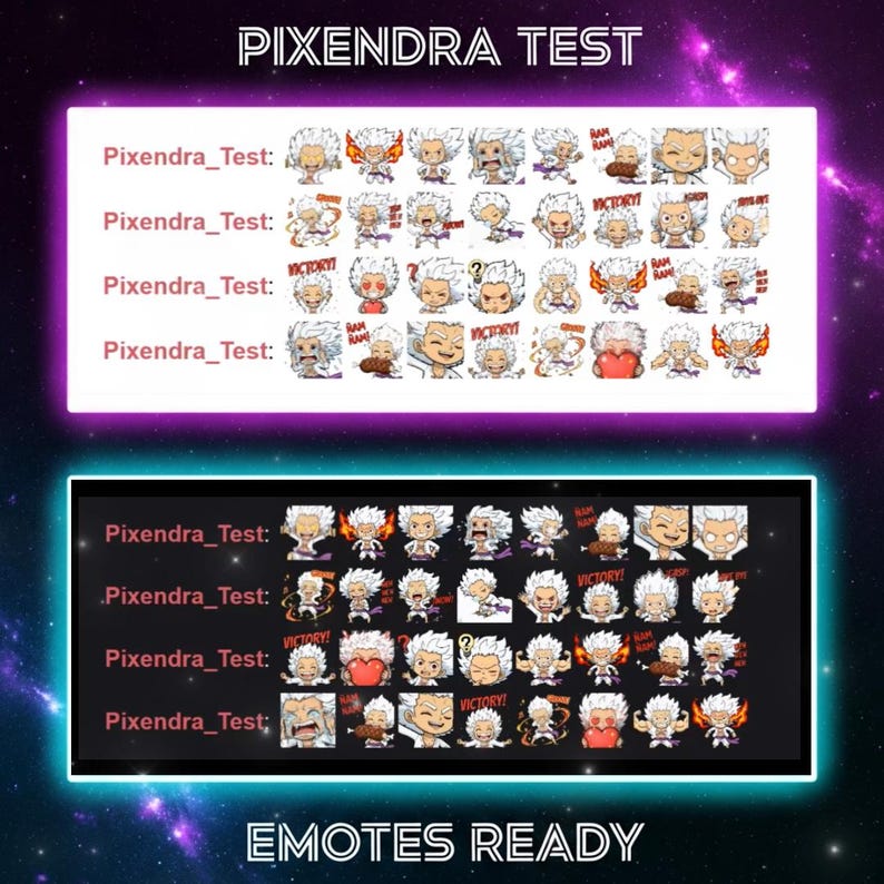 One P. 20 Gear 5 Animated Emotes | for Twitch, Discord, Kick, Youtube ...