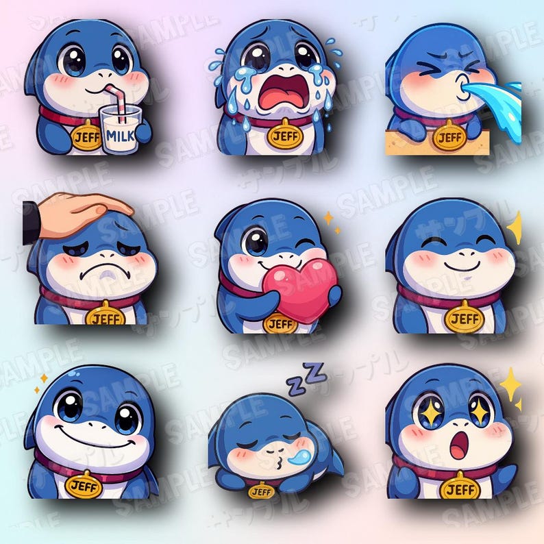 Jeff's Emote Pack - Animated and Static Rivals (badges, Channel Points ...