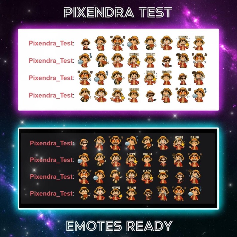 One P. 8 Animated Emotes | GIF - PNG for Twitch, Discord and Youtube ...