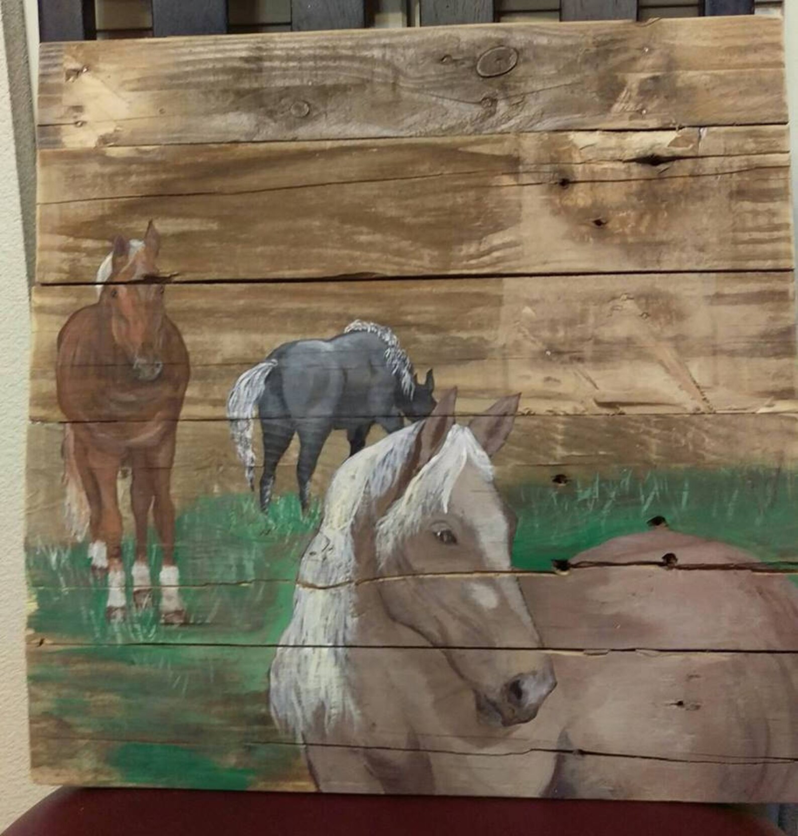 Animal Painting on Pallet Wood - Etsy