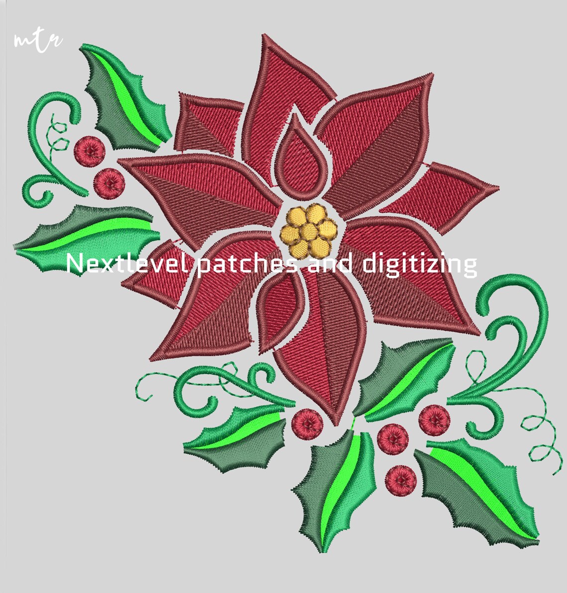 Flower Embroidery Design - Instant Download - PES DST JEF Files. - Etsy