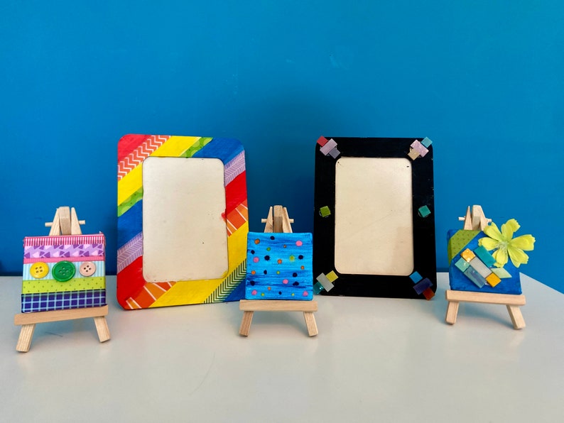 Canvas and Frame Art Party Kit - Etsy