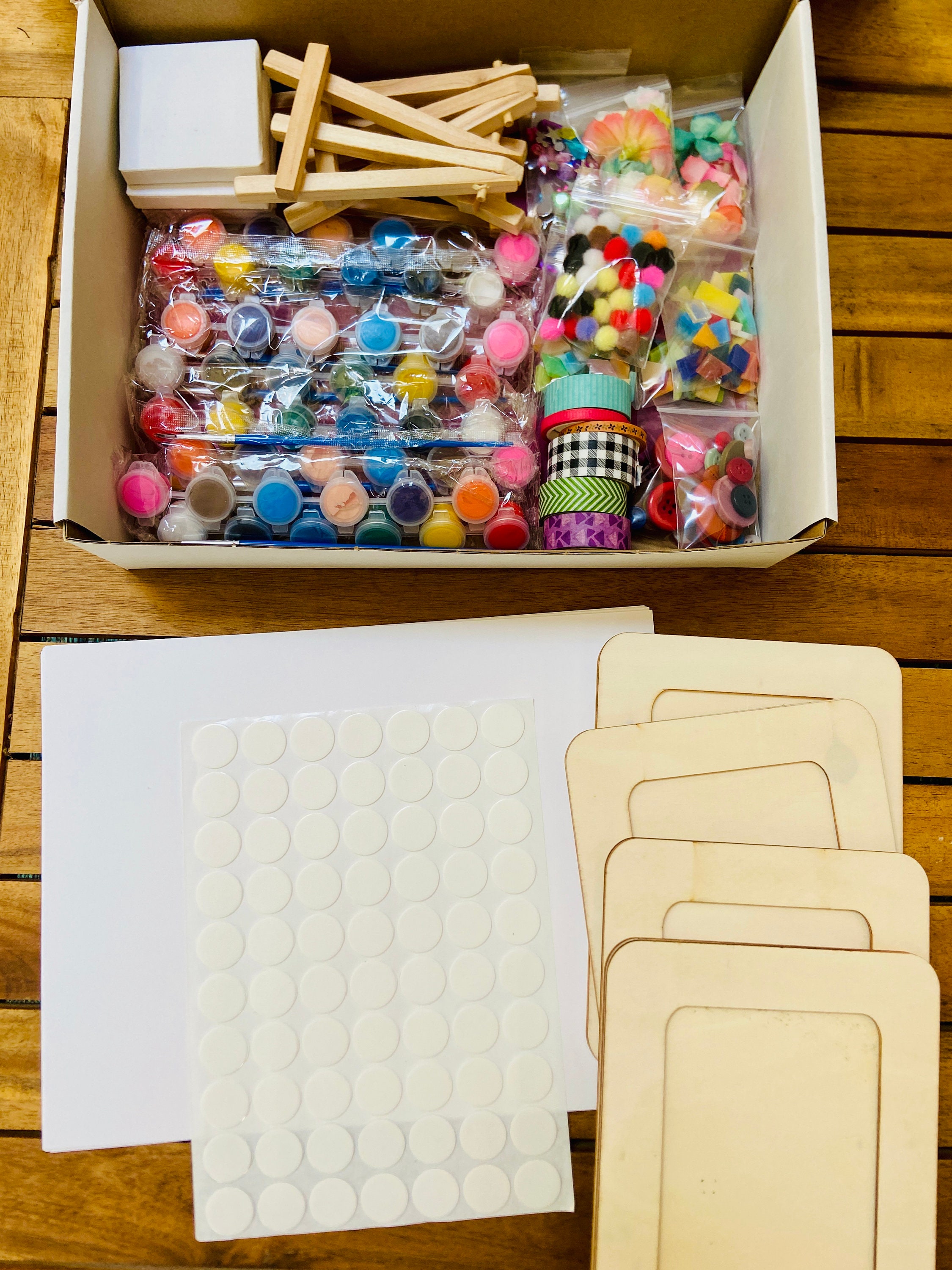 Canvas and Frame Art Party Kit - Etsy