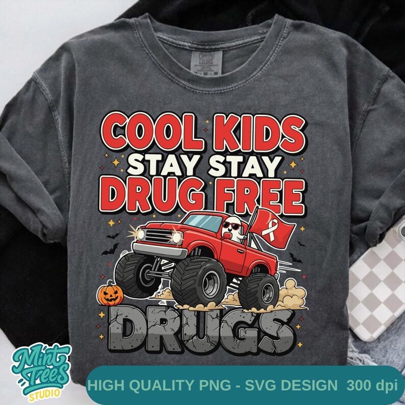Red Ribbon Week Awareness Bundle | Drug Free School PNG Designs | Be ...
