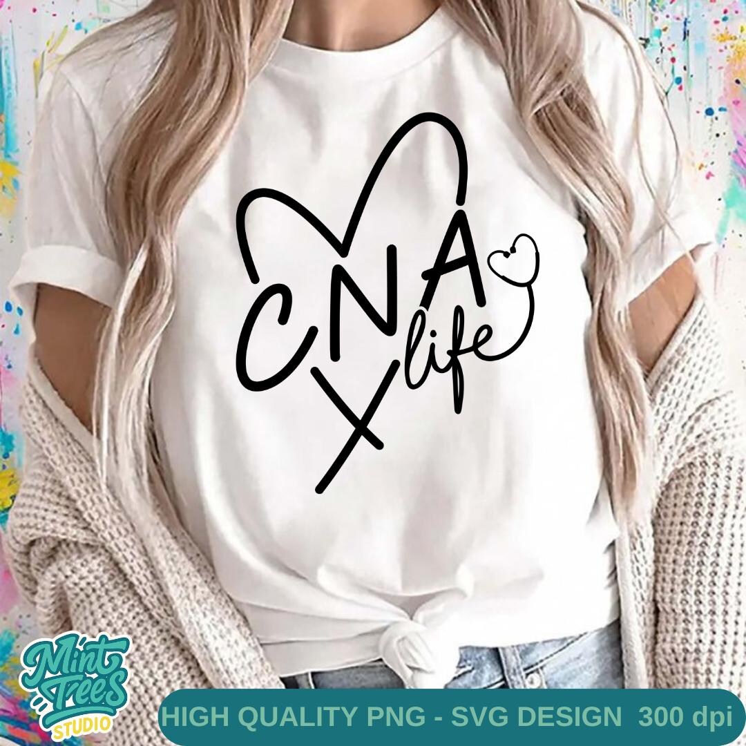 CNA Life Sublimation PNG: Nurse Appreciation Gift (digital Download) - Etsy