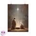 Holy Family Nativity Canvas & Poster, Baby Jesus Christmas Wall Art - Etsy