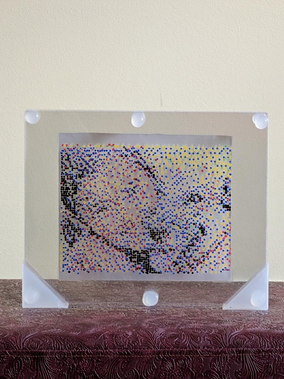 3D Pointillism Coloring Craft Kit From Your Photo - Etsy UK