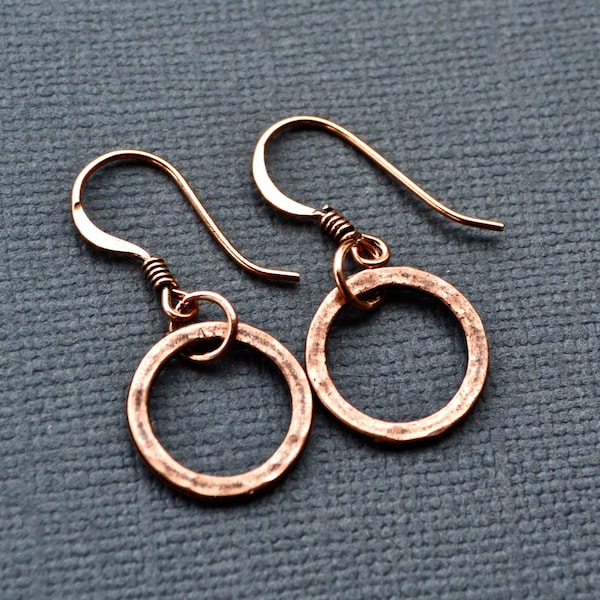 Copper Earrings - Etsy