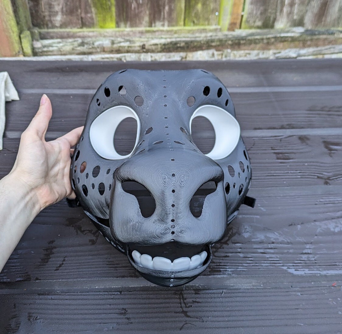 Cow or Bull or Bovine Dragon 3D Printed Fursuit Costume Head - Etsy ...