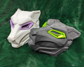 Neo Wolf Cosplay Mask - Etsy