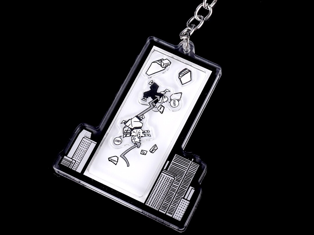 JJK 'climb the Ladder' Keychain - Jujutsu Kaisen Acrylic Shaker Charm ...