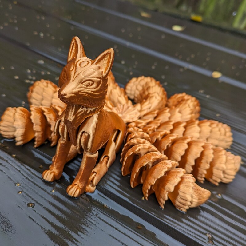 Red and Nine Tails - Etsy UK