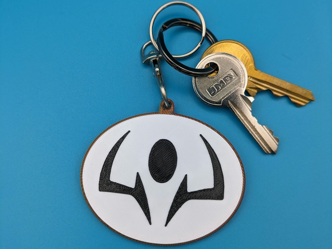 3D Printed Keychain / Charm - Sukuna Ryomen's Cursed Symbol - Red ...