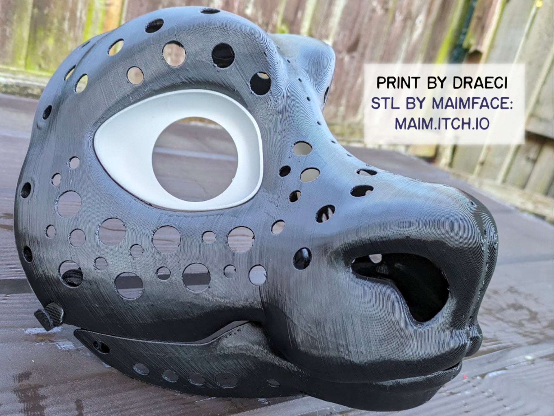 Cow or Bull or Bovine Dragon 3D Printed Fursuit Costume Head - Etsy ...
