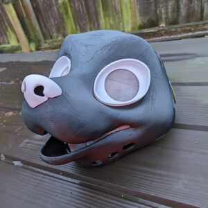 Toony Fox, Canine - 3D Printed Fursuit Head Blank - Complete Headbase ...