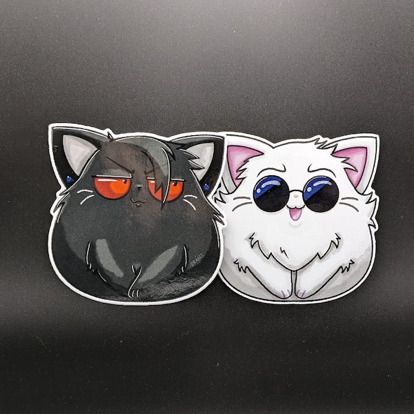 Geto and Gojo Cat - Etsy