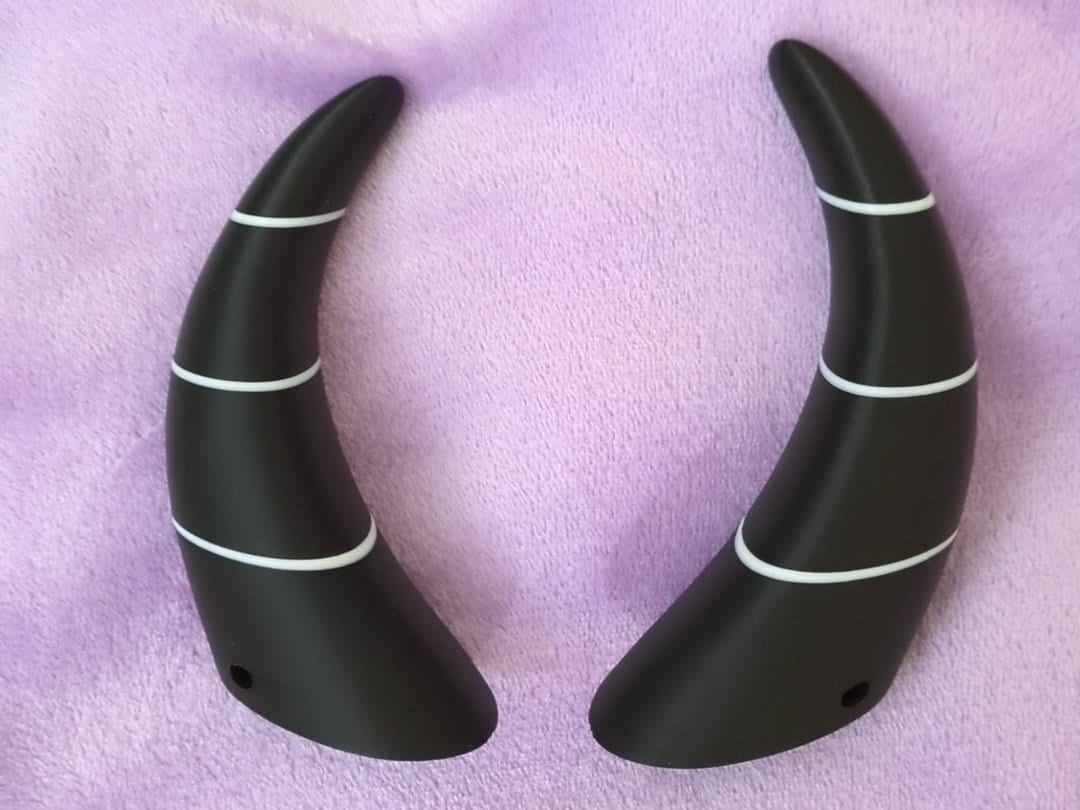 3D Printed Helluva Boss Style Imp Horns female 4 Inches - Etsy Australia