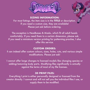 Toony Fox, Canine 3D Printed Fursuit Head Blank Complete Headbase Kit ...