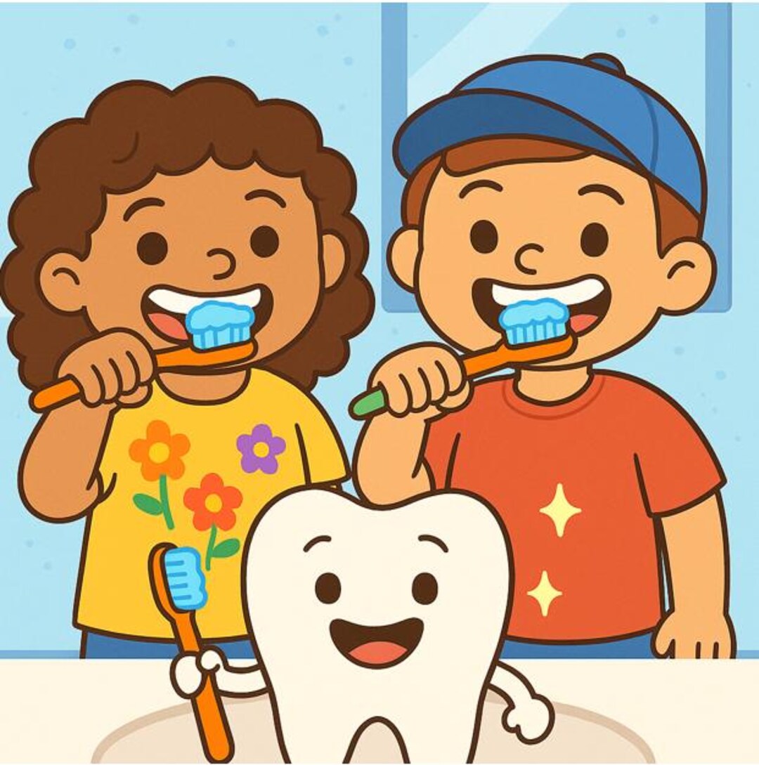 Social Story, Brushing Teeth, Children, Learning - Etsy