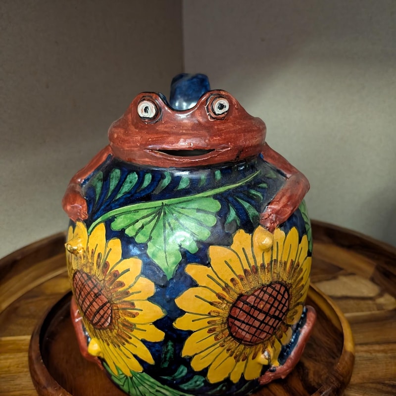 Frog Pitcher - Etsy