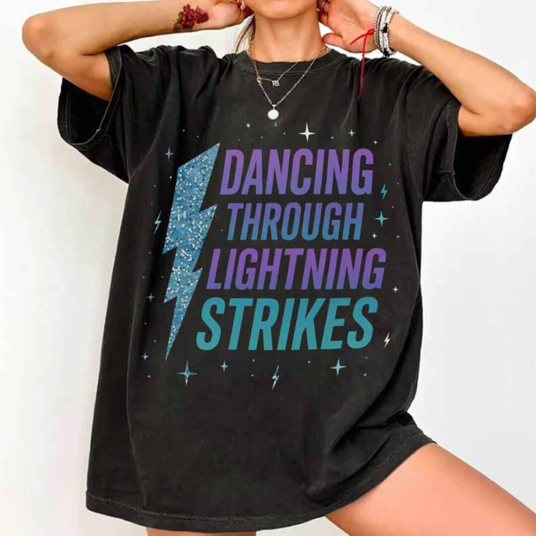 Dancing Through the Lightning Strike PNG, Motivational Dancer Art ...
