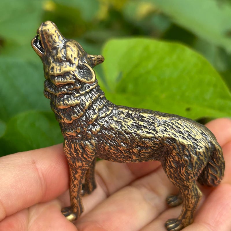 Wolf Figurines Toys - Etsy