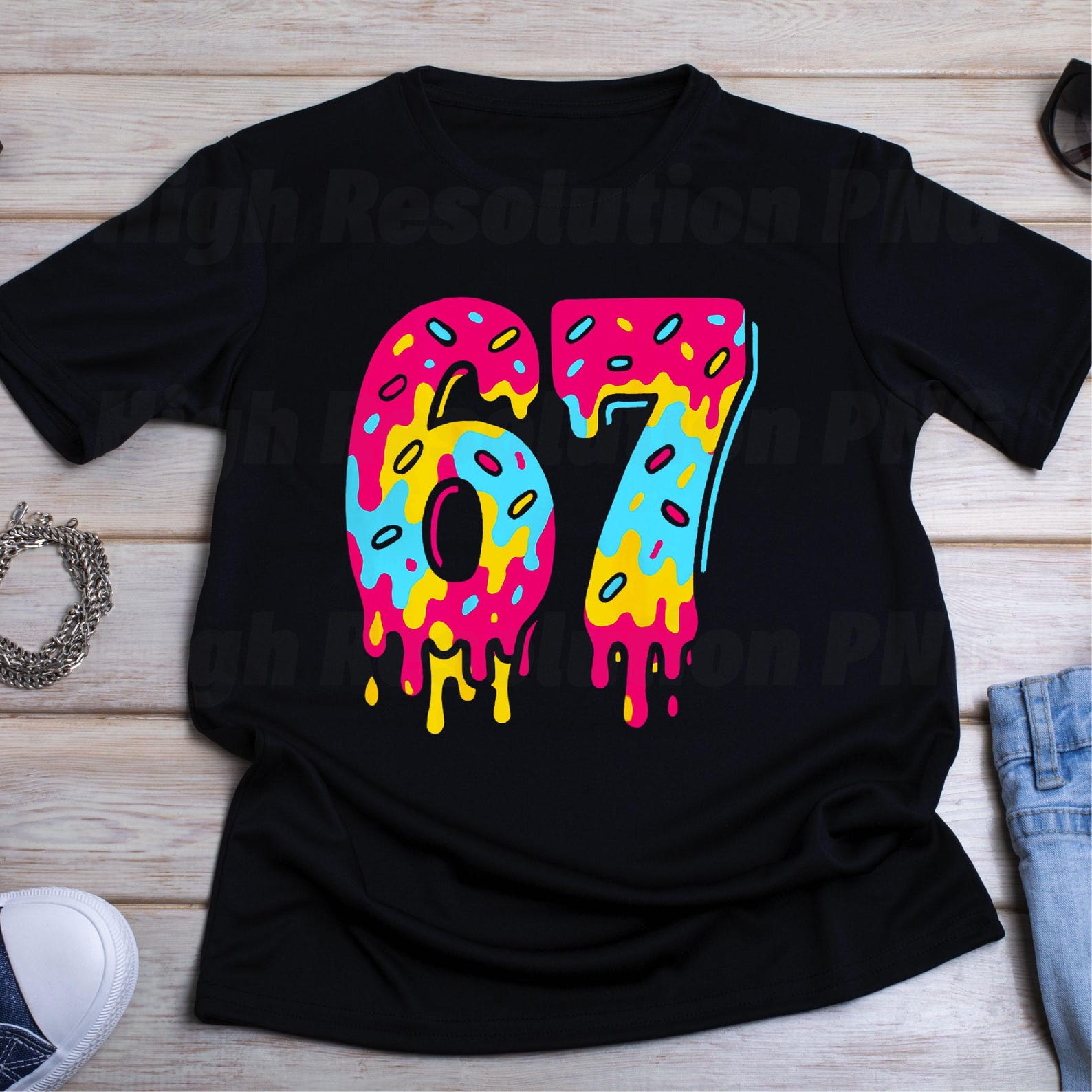 Six Seven Ice Cream Drip 67 Meme Gen Alpha Slang Png, Six Seven Ice ...