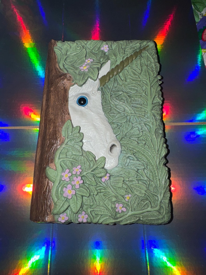 Vintage 2000 Y2k RARE Unicorn Journal Diary, Drawing Notebook ...