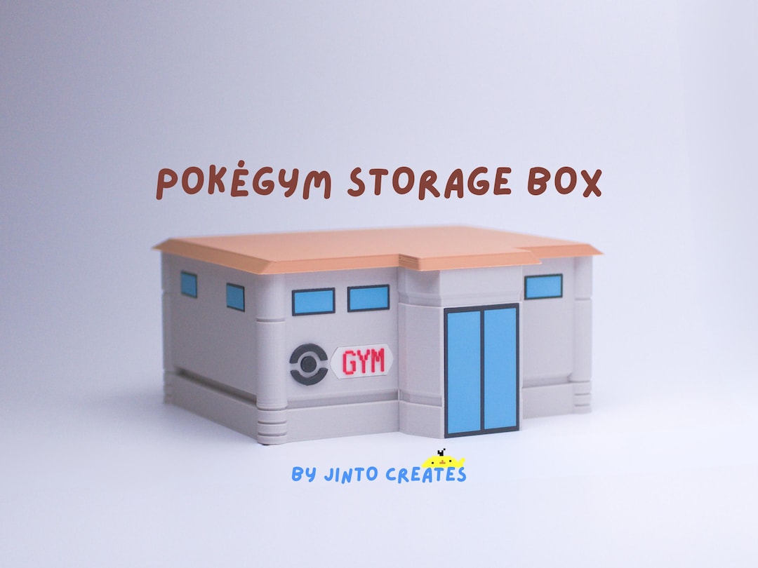 Pokégym | Pokémon TCG Large Storage Box - With Detachable Dice Storage ...