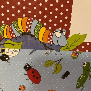 Cute as a Bug Premade 12 X 12 Scrapbook Page. Handmade Gift for Boy ...