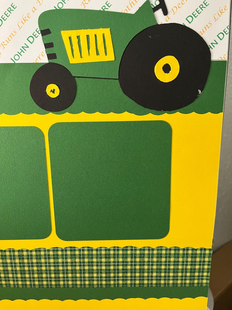 John Deere 12x12 Premade Layout Holds 2 Pictures. Future Farmer ...