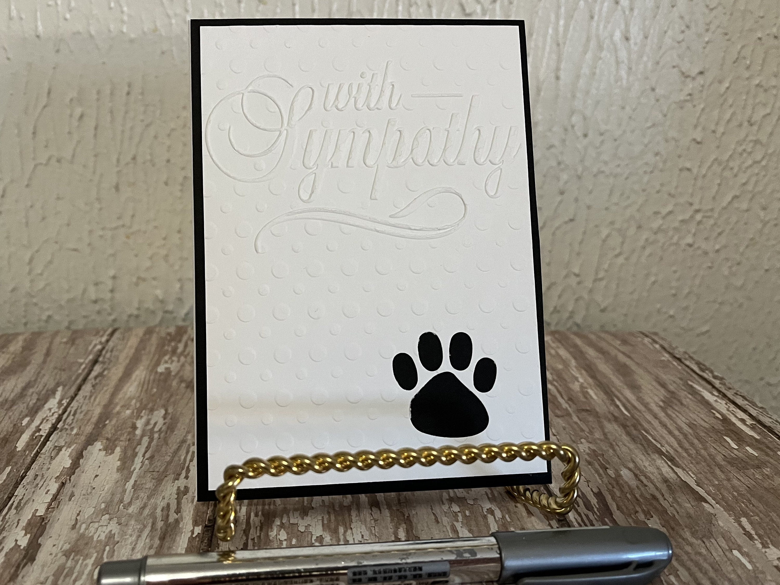 Sorry for Your Loss, With Sympathy Dog, Cat, Pet Loss Cards Handmade ...