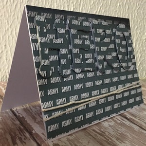 Army Military Set of 3 or 6 Notecards. Honor Flight, Thank You ...