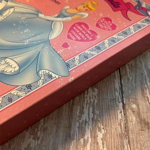 Vintage Cleo Disney Cinderella Box of 42 Valentines, and Stickers ...