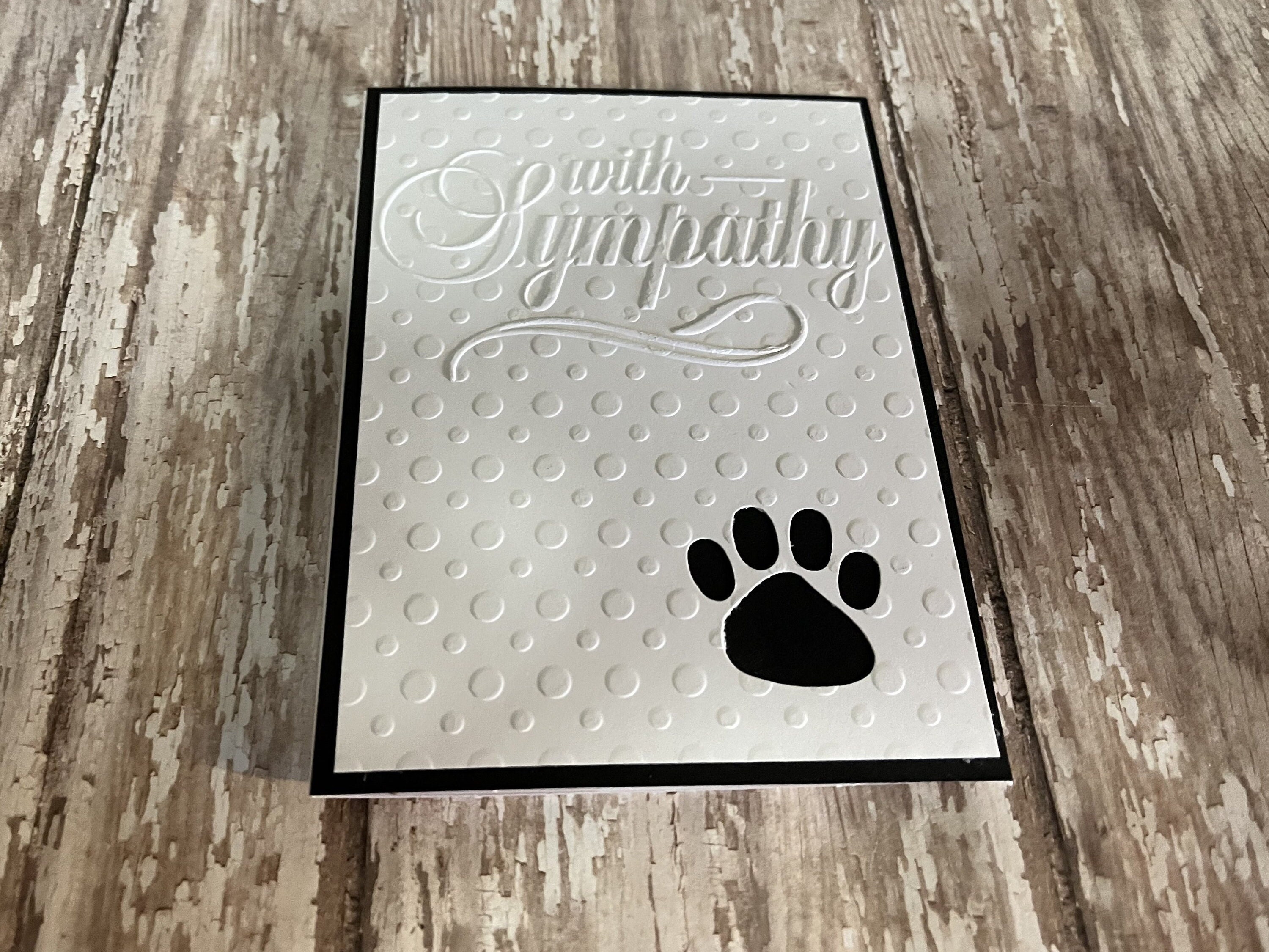 Sorry for Your Loss, With Sympathy Dog, Cat, Pet Loss Cards Handmade ...