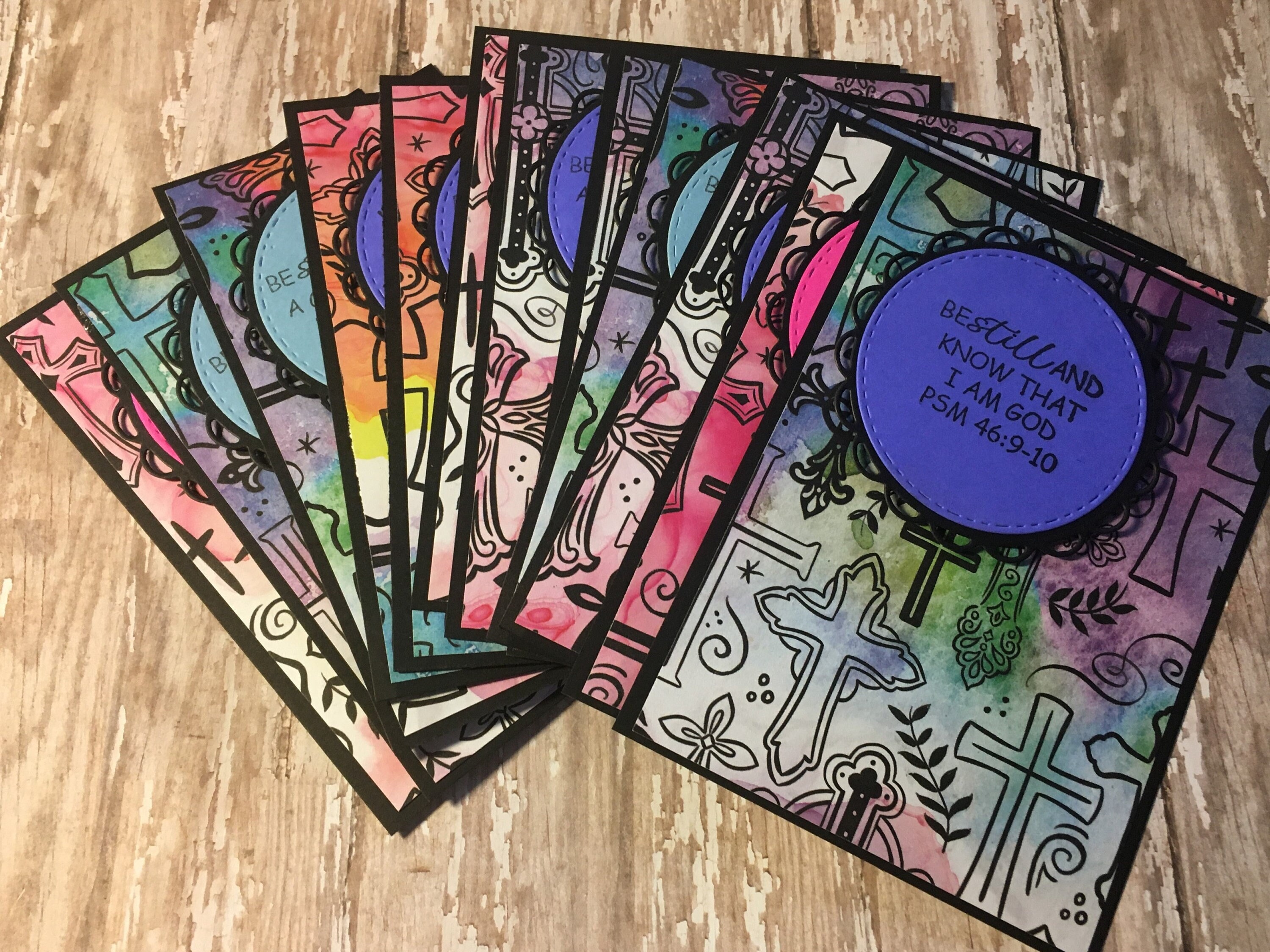 Christian Card Pack, Inspirational, Encouragement Handmade Cards ...
