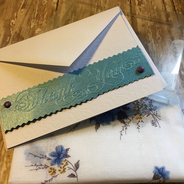 Hanky Greeting Card - Etsy