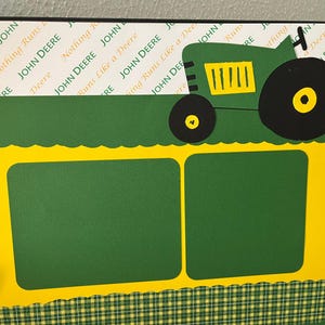 John Deere 12x12 Premade Layout Holds 2 Pictures. Future Farmer ...