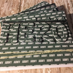 Army Military Set of 3 or 6 Notecards. Honor Flight, Thank You ...