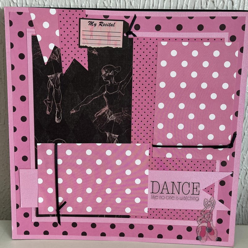 Dance Scrapbook - Etsy