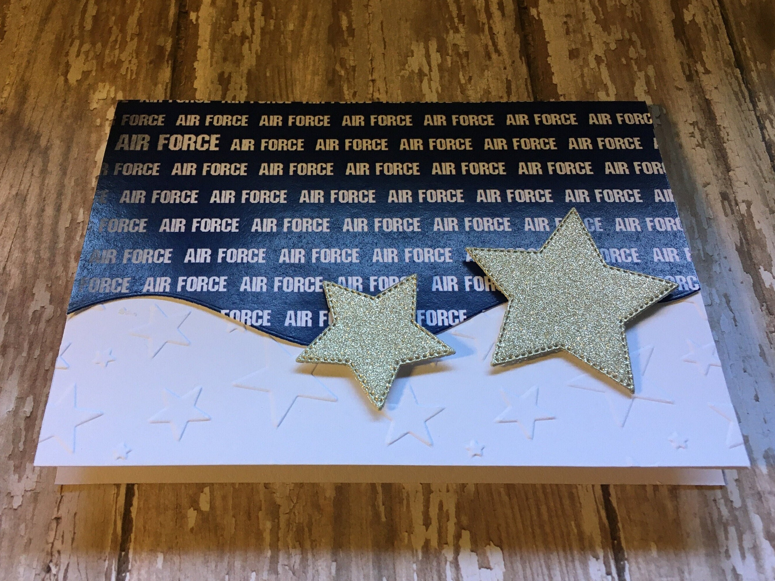 Handmade US Air Force Card Set: Graduation, Birthday, Thank You - Etsy