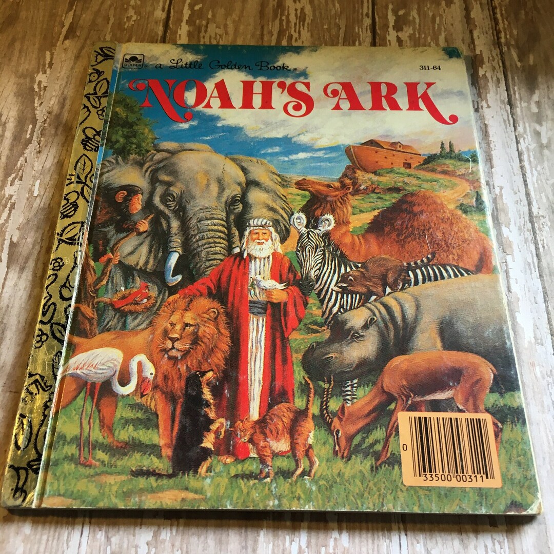 Noah's Ark A Little Golden Book 1985 1st Edition - Etsy