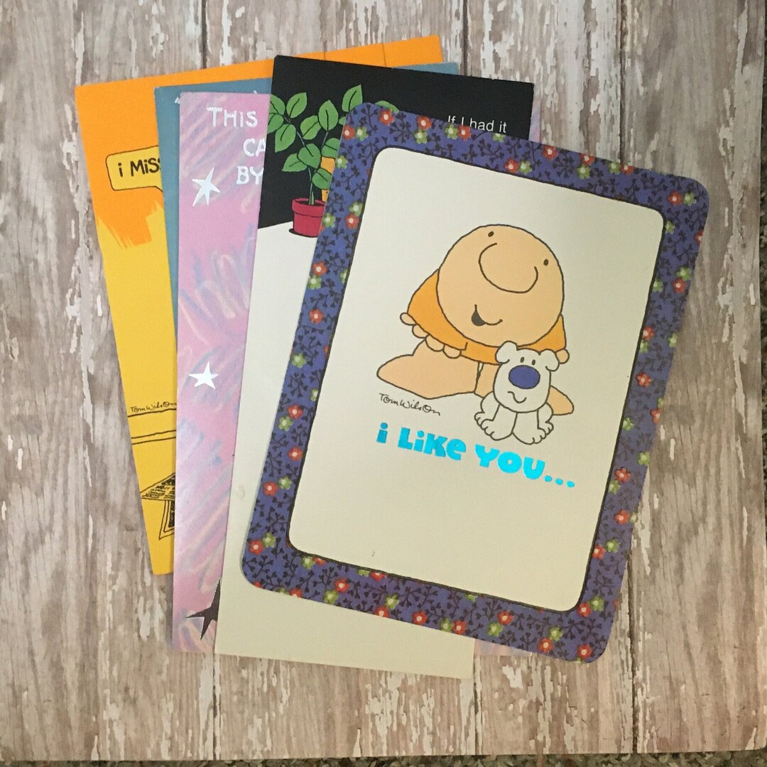 Vintage Paper Ephemera, Ziggy, Cartoon Character Tom Wilson Greeting ...