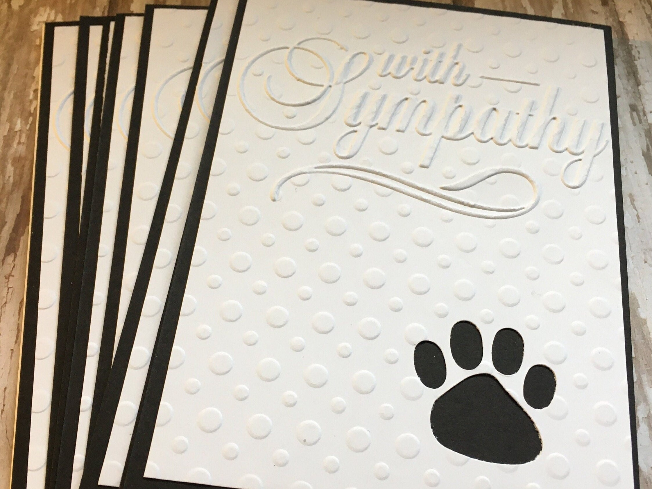 Sorry for Your Loss, With Sympathy Dog, Cat, Pet Loss Cards Handmade ...