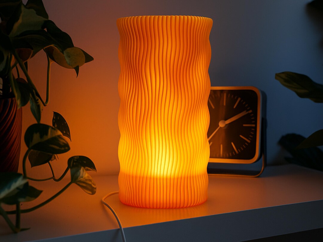 Minimalist Ambient Table Lamp – USB Powered Modern Desk Light - Etsy