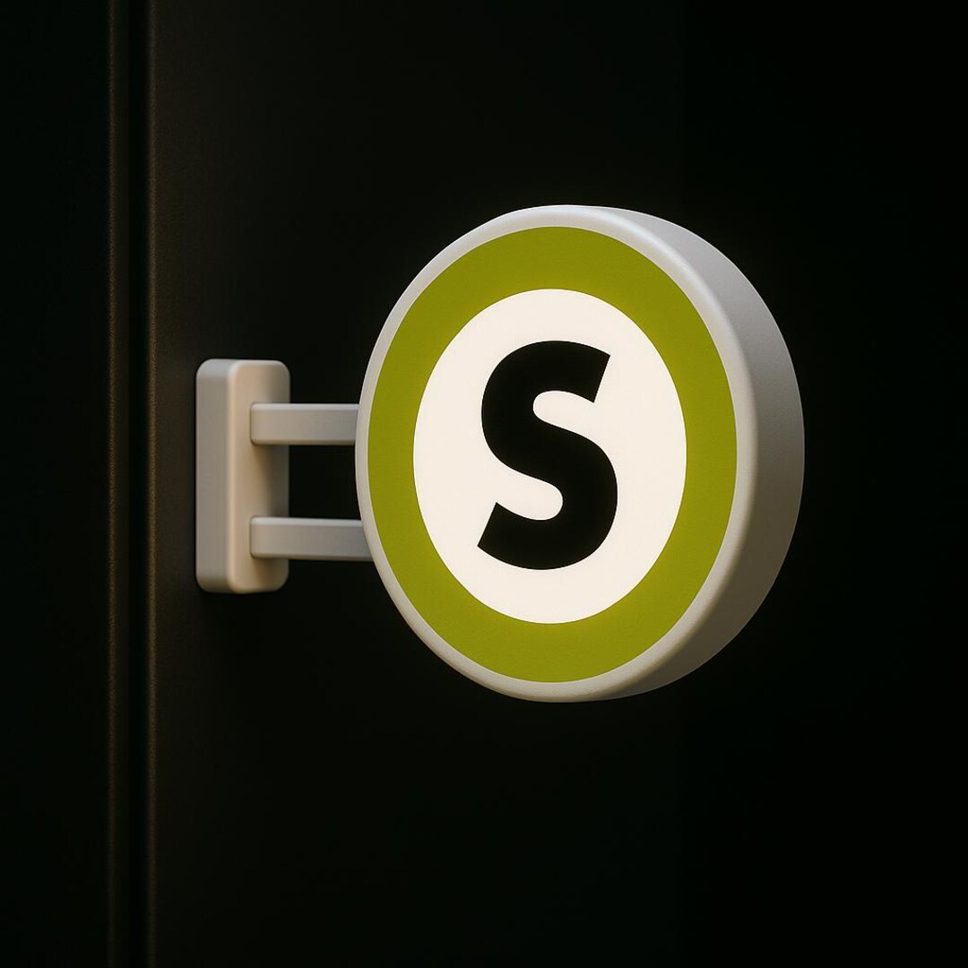 Tokyo Metro Namboku Line LED Magnet: Green Subway Sign Lightbox - Etsy